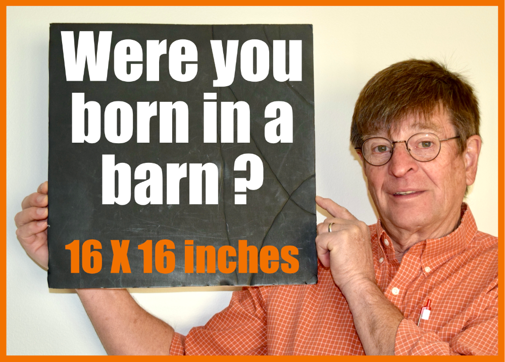 Born in a Barn?
